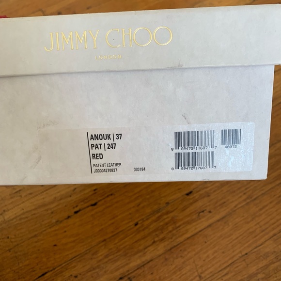 Jimmy Choo | Shoes | Jimmy Choo Red Heels | Poshmark